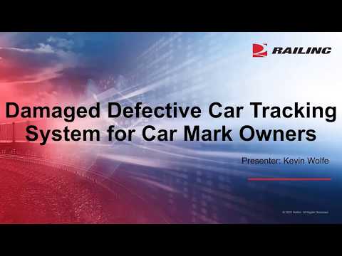 Damaged and Defective Car Tracking | Railinc